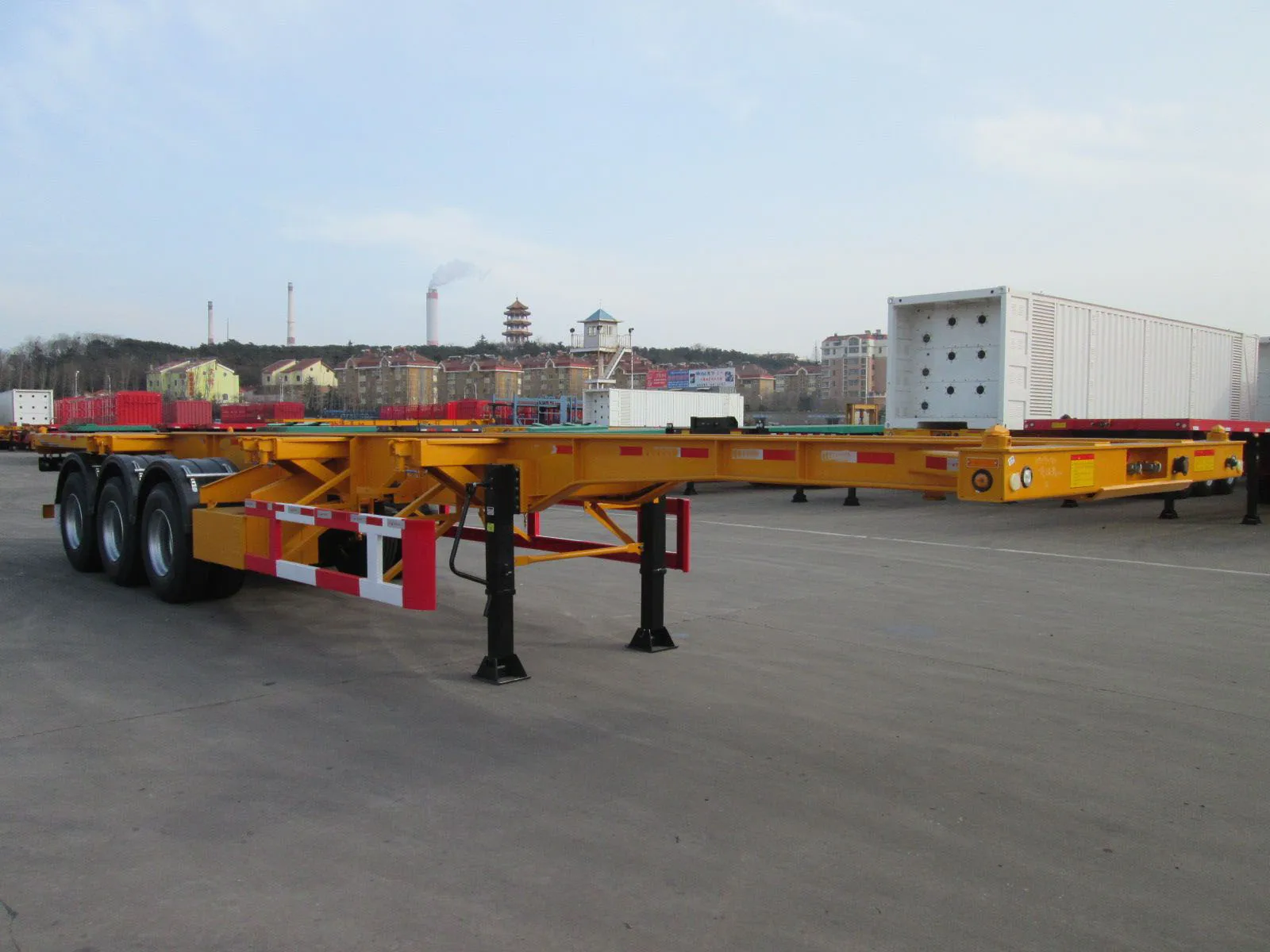 40ft Container Transport - 3 Axle S.emi Trailer Flatbed