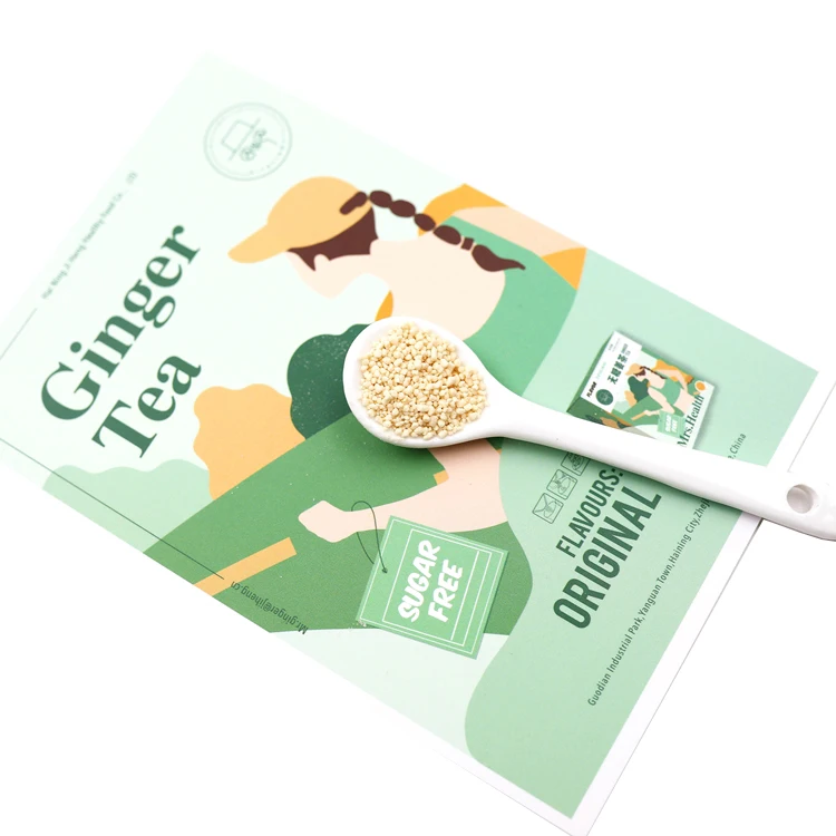 6 Flavors Instant Ginger Tea Crystals Hot Selling Best Slimming Tea ...