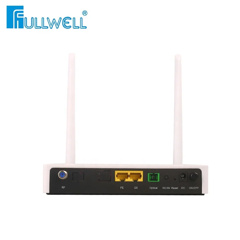 Fullwell FTTH GPON ONT Modem 1GE+1FE Wifi GPON ONU Factory Price