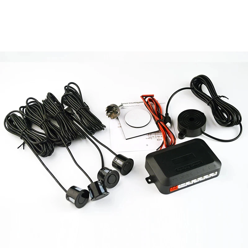 Parking Sensor Kit Universal Buzzer Reverse Backup Radar Sound Alert ...