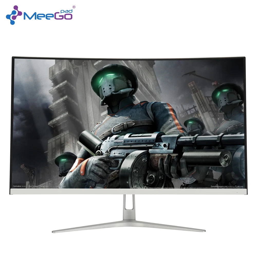 MEEGOPAD 34-Inch Ultrawide Curved Gaming Monitor 165Hz 1MS WQHD 3440*1440 21:9 Display Port USB ...