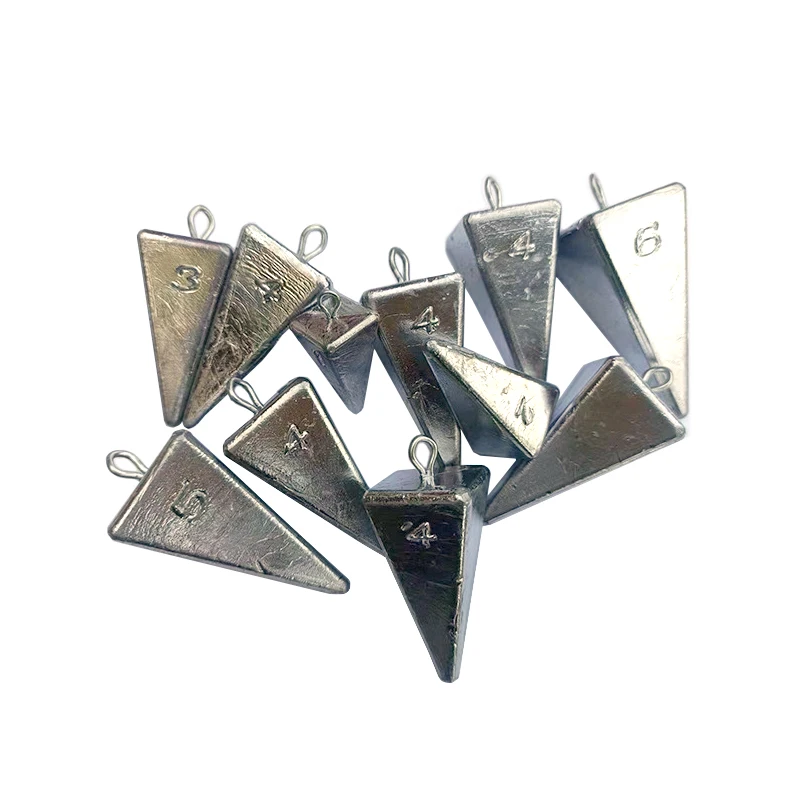 Pyramid Sinker Fishing Lead Weight for Carp Fishing in River Lake ...