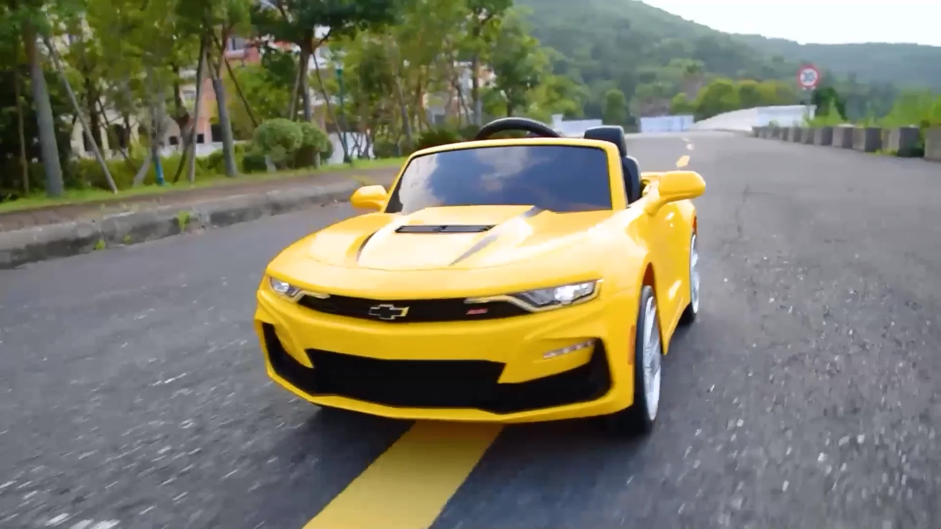 Official Chevrolet Camaro 2ss 12v Kids Ride On Car With Remote Control ...