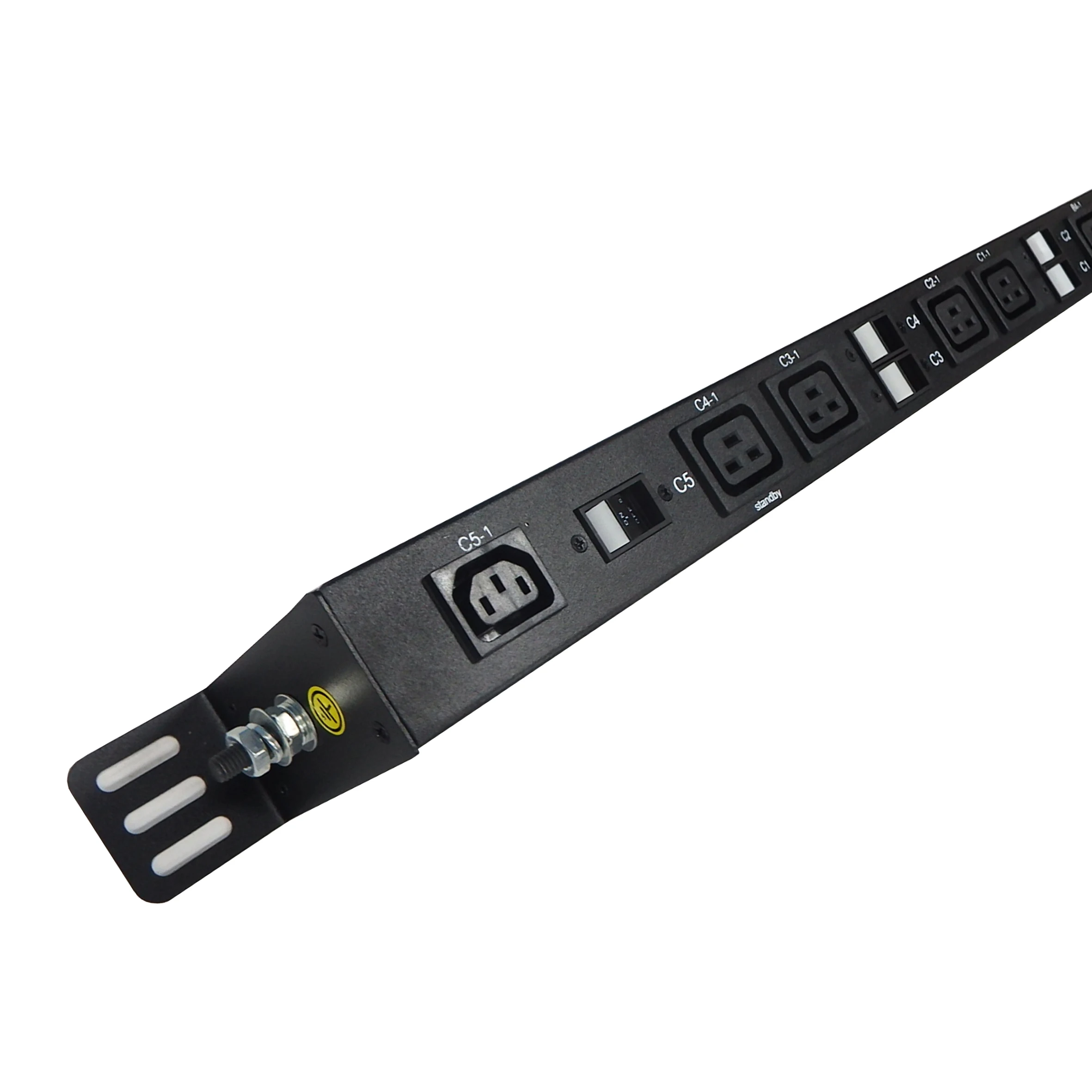 3phase Pdu 415v 63a 12port C19 2m Power Cord And Monitor Remote Control Meter Rack 63a Smart Pdu ...