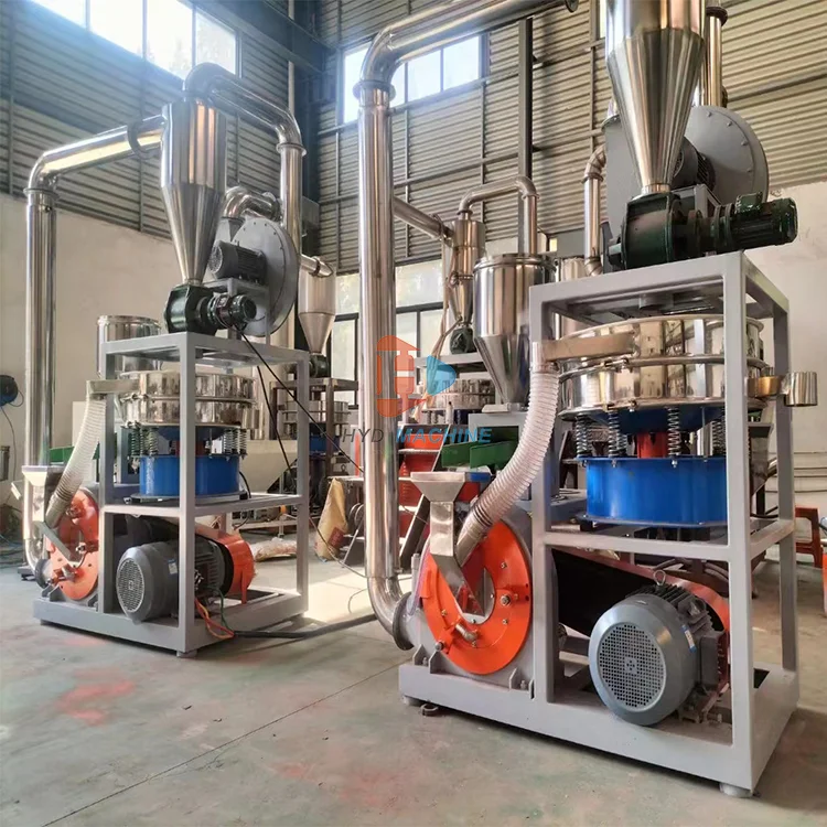 Plastic Pvc Pellets And Granules Grinder/milling Machine/pvc Powder ...