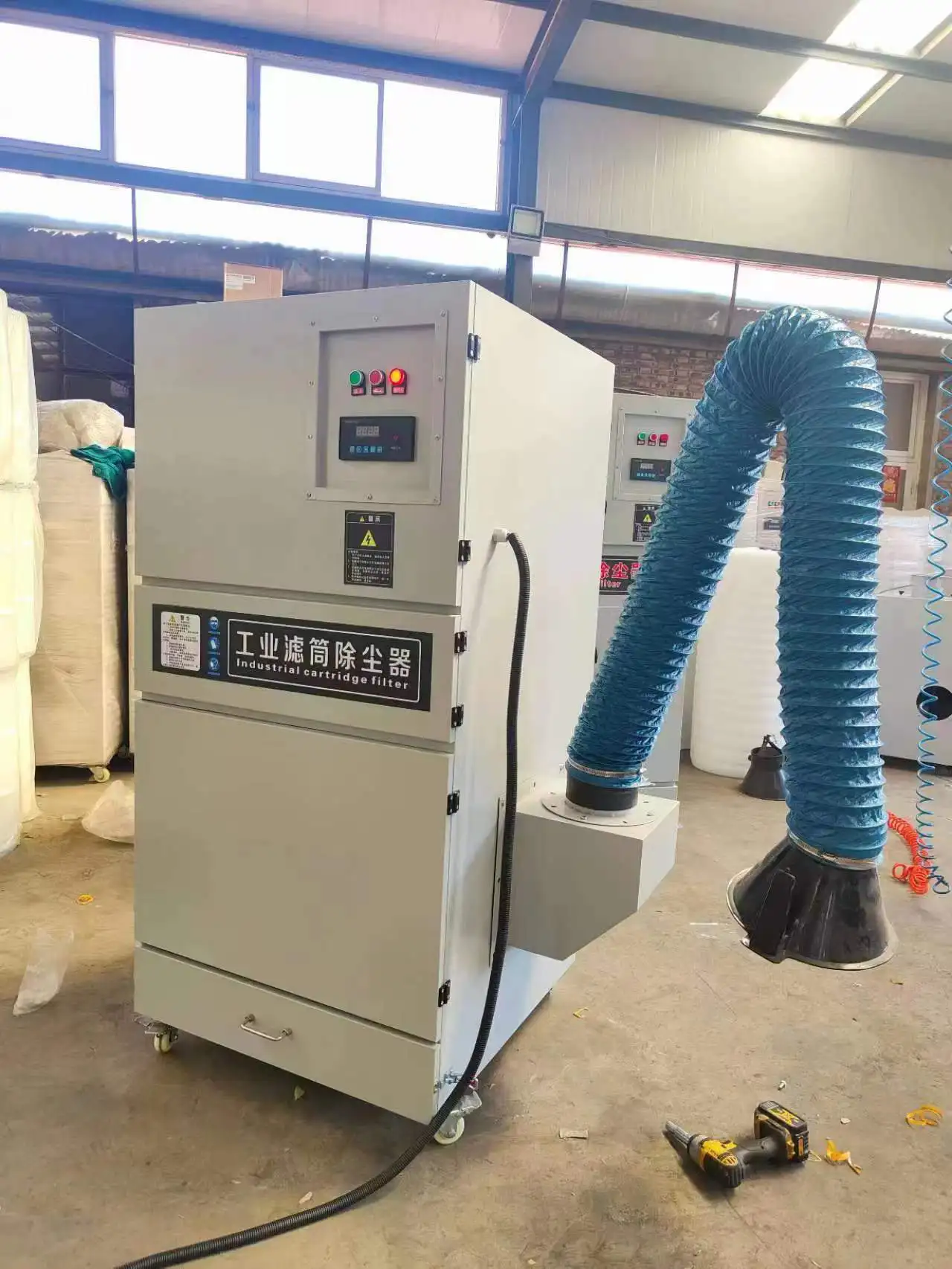 Mobile Bag Filter Dust Collector with Pulse Jet Cleaning System ...