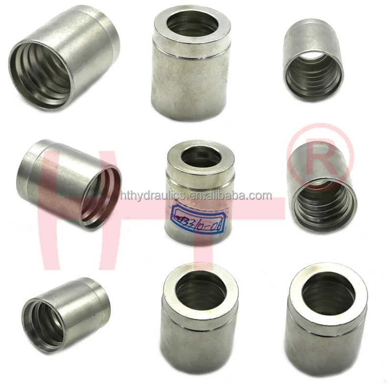 R1 R2 Hydraulic Hose Crimping Ferrules 03310 - Durable & Precise