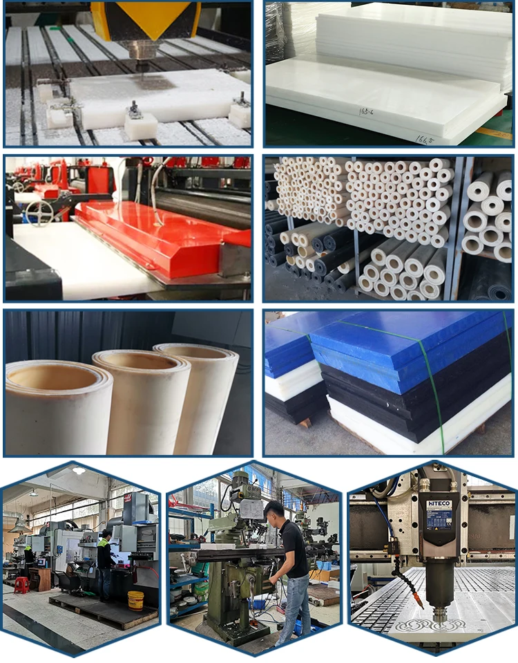 Customized Wear Resistant Upe Ultrahigh Molecular Weight Polyethylene Sheet Upe Material ...