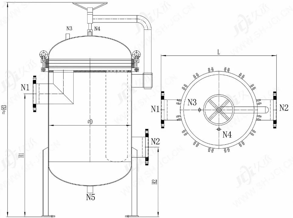 New High Precision Cartridge Vegetable Oil Filter Bag Filter Machine ...