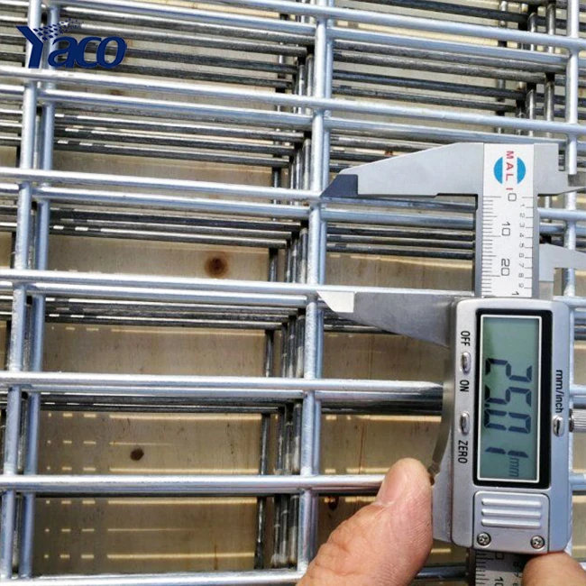8x8 10x10cm Steel Matting - Durable Galvanized Welded Mesh