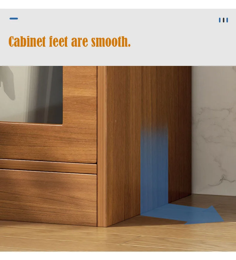 Kitchen Multi Functional Clamshell Type Storage Cabinet Floor Multi ...