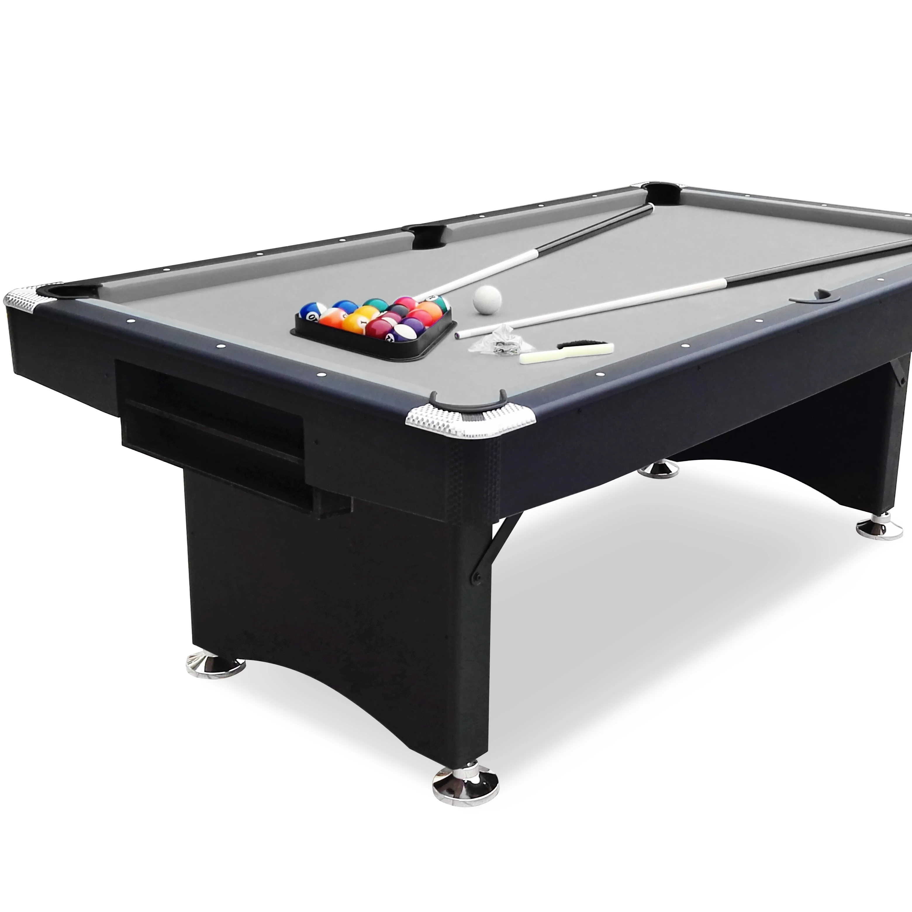 Modern Design Folding Billiard Pool Table 6ft 7ft 8ft MDF Snooker Pool ...