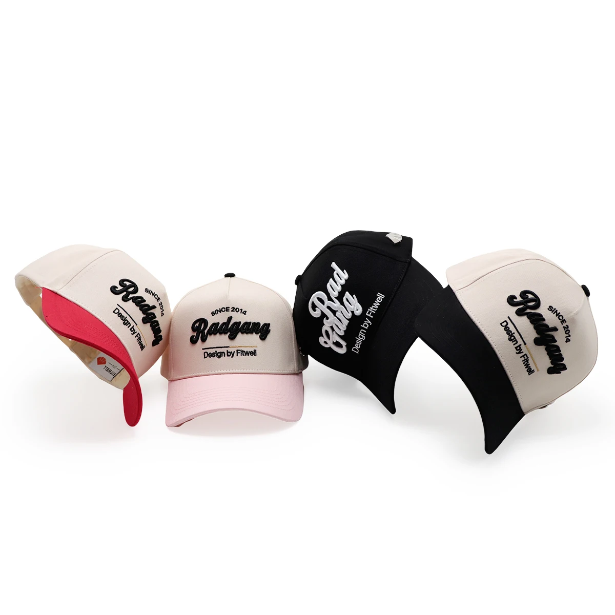 Custom Puff Embroidery Logo Caps - 3D Raised Hats