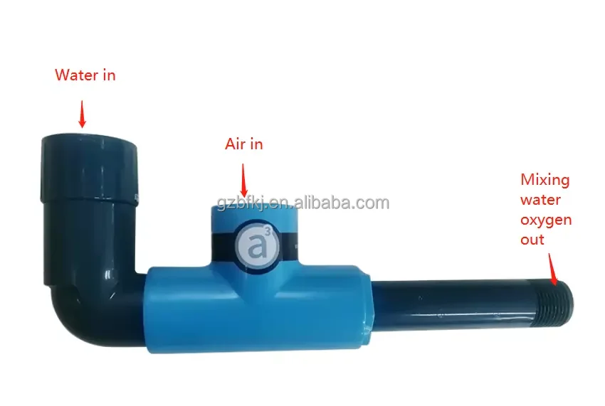 Air Bubble Add Water Oxygen Venturi Injector A3 - 1000l/hour