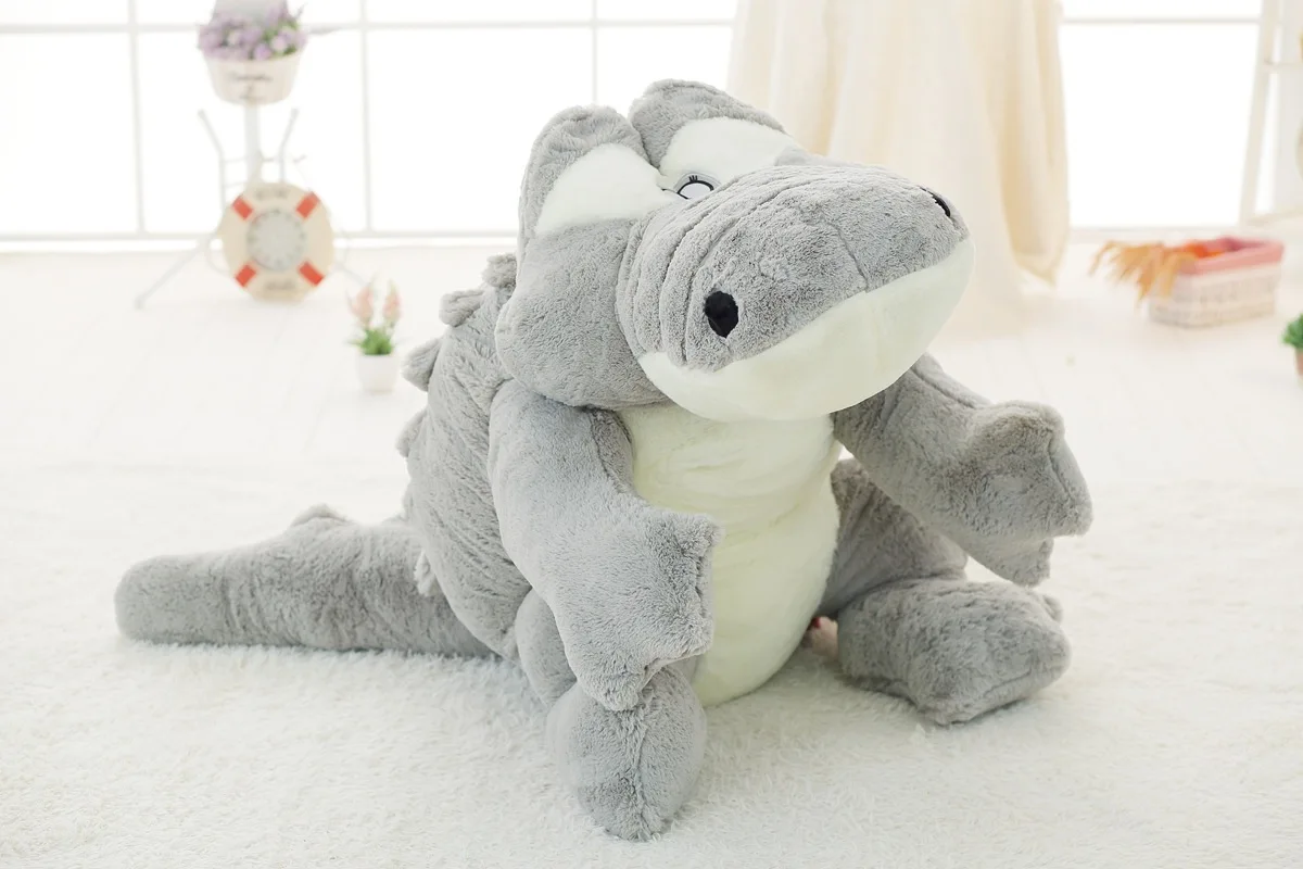 1m Custom Huge Hug Cute Eco Friendly Compressed Alligator Plush Toy ...