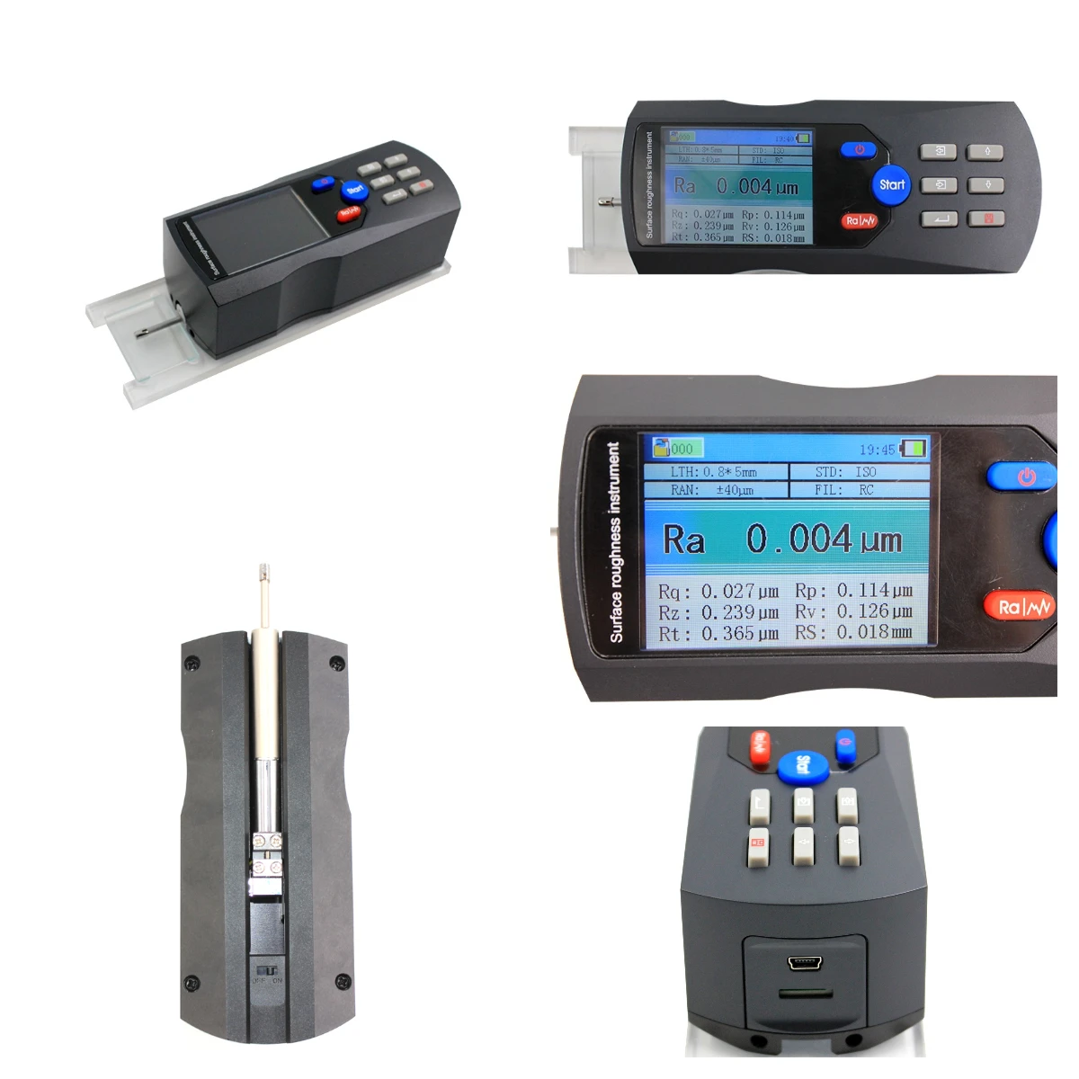 Digital Professional Surface Roughness Instrument Roughness Tester ...