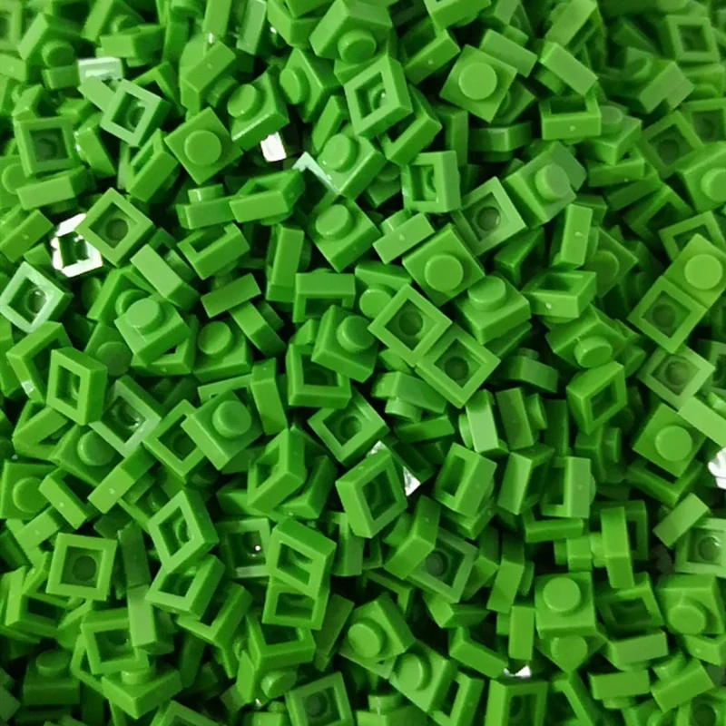 120+color 3024 Building Blocks Plate and OEM Color 1x1 Plate Brick 1*1 ...