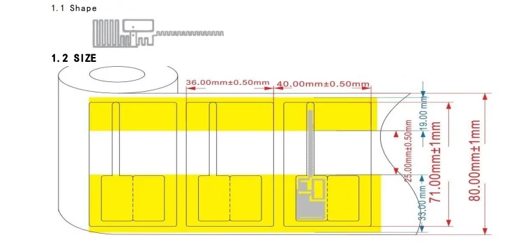 Uhf Rfid Pvc Traceability And Security Jewelry Price Tag For Sale - Buy ...