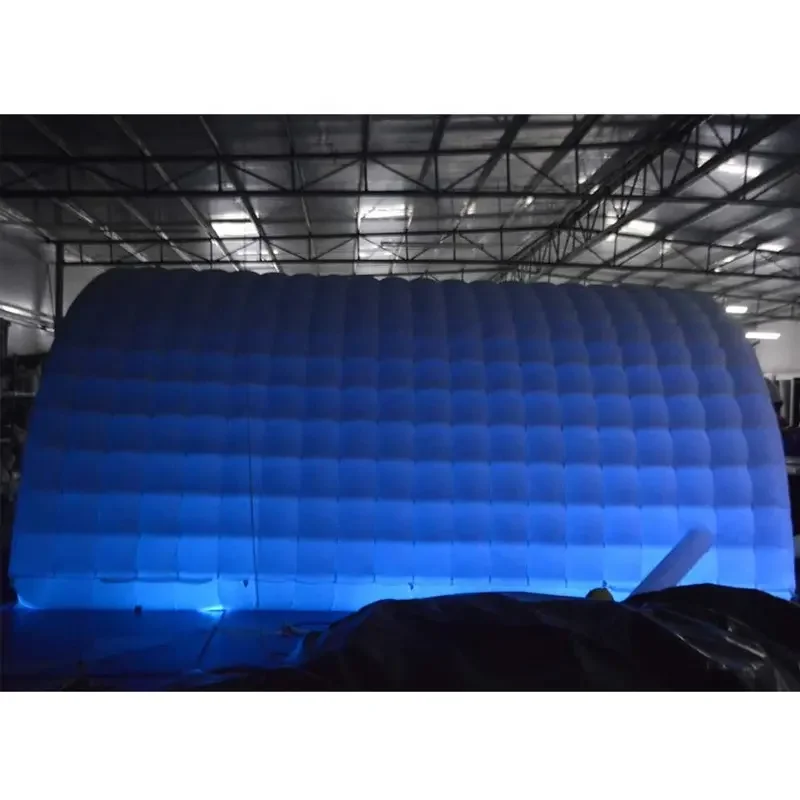 Customized Giant Advertising Led Light Inflatable Sport Tunnel Tent For ...