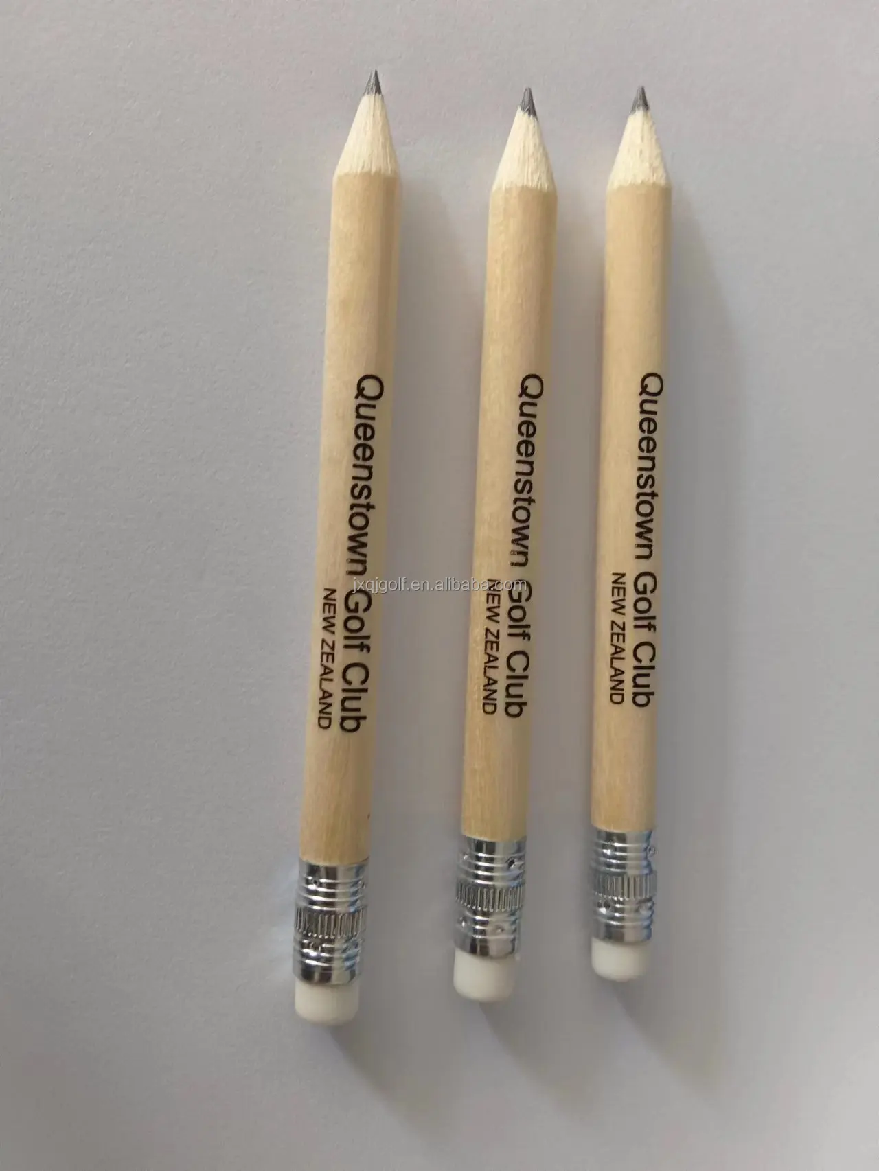 Golf Scoring Pencil with Eraser Score Pen Wooden Pencil with Rubber ...