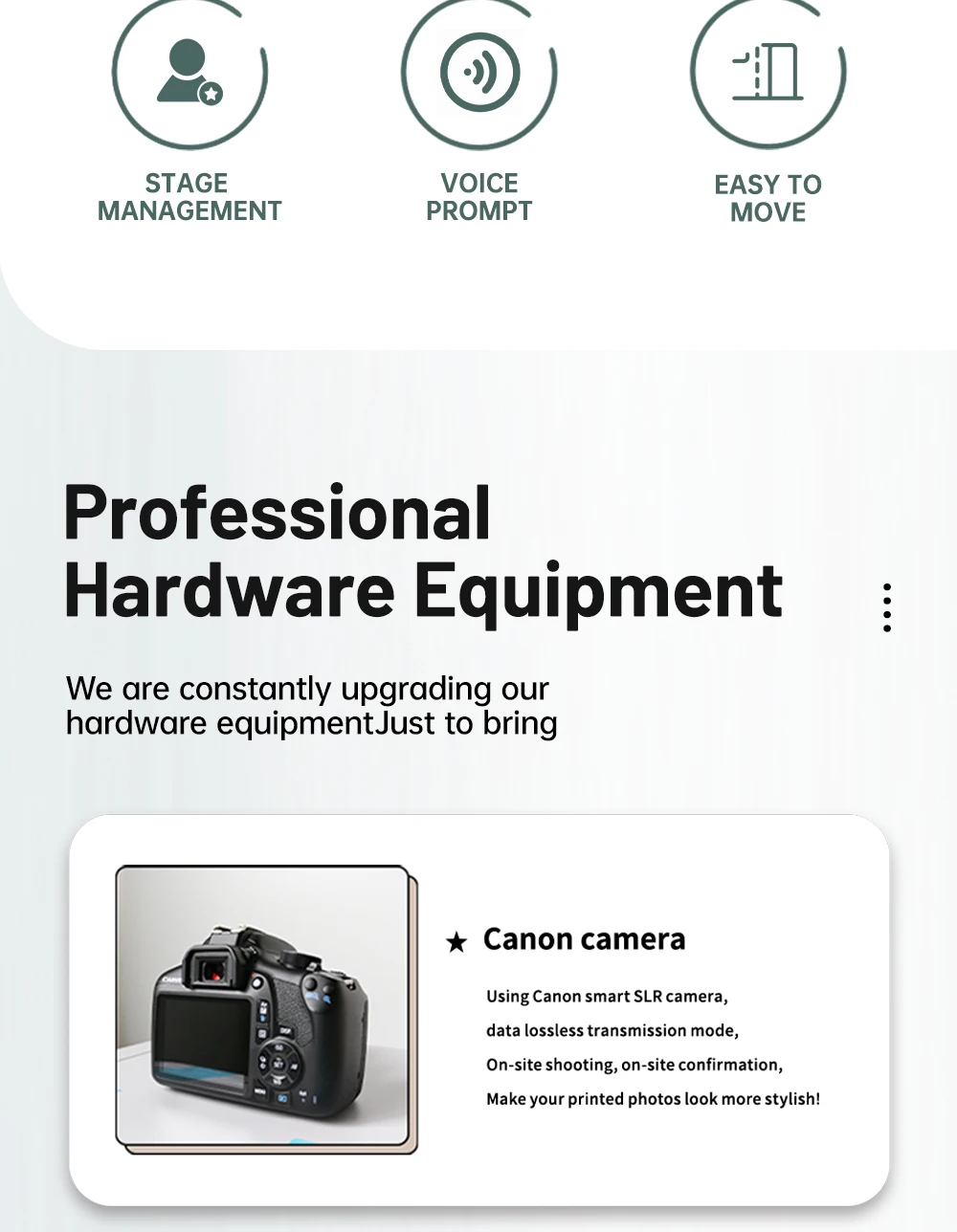 Umei 2024 Digital Photo Booth Vending Machine Customizable Shell Selfie ...