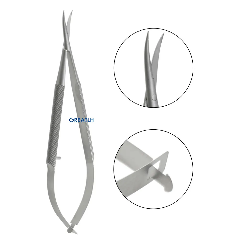 Ophthalmology Instruments Medical Scissors Ophthalmic Forceps Capsulotomy Vannas Scissors - Buy ...