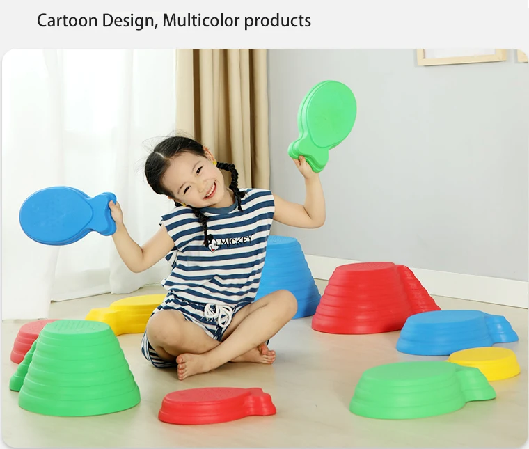 Starfish Shape Sensory Balance Toys Crossing River Stone Stepping ...