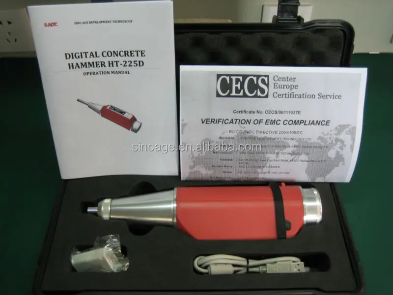 Digital Sclerometer Manufacturer Ht-225d With Software To Pc - Buy ...