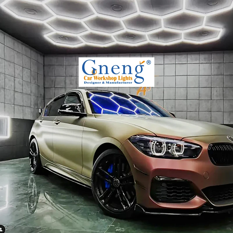 Energy Saving DIY LED Hexagon Honeycomb Garage Light Panel