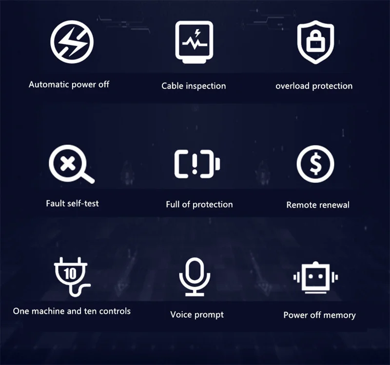 Oem 10 Ports Bike Charging Piles Outdoor Bicycle Three Wheel Ebike ...