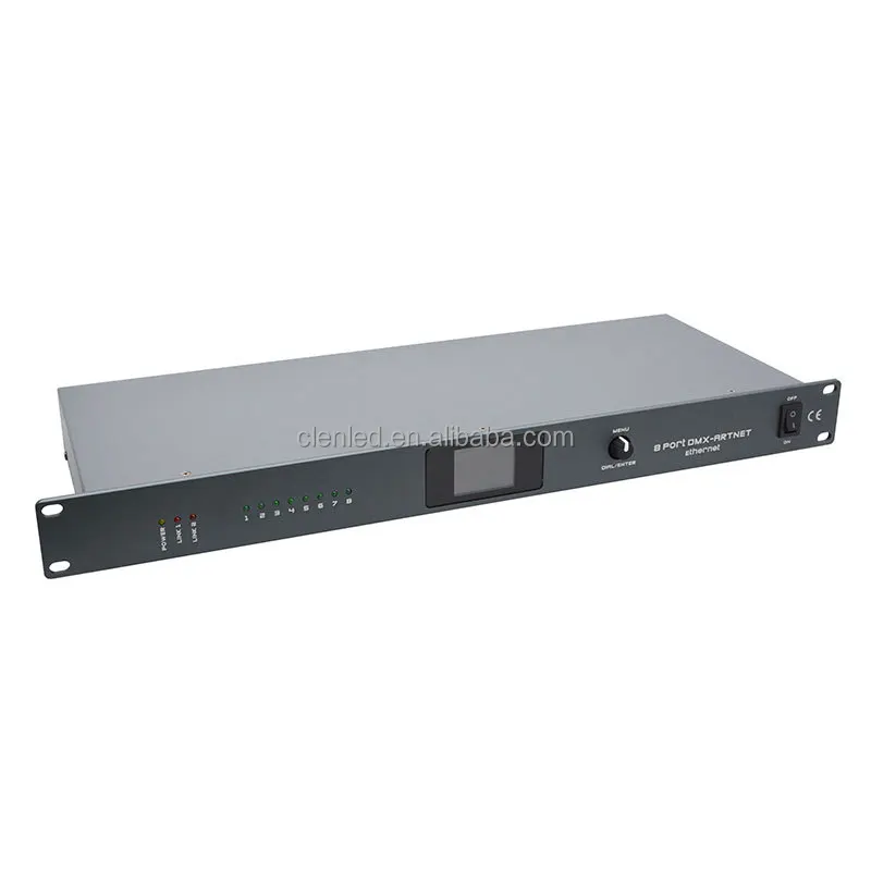 8ports Artnet Dmx Pixel Led Controller Dmx512 Rdm Dj Stage Events Led Light Control Artnet To ...