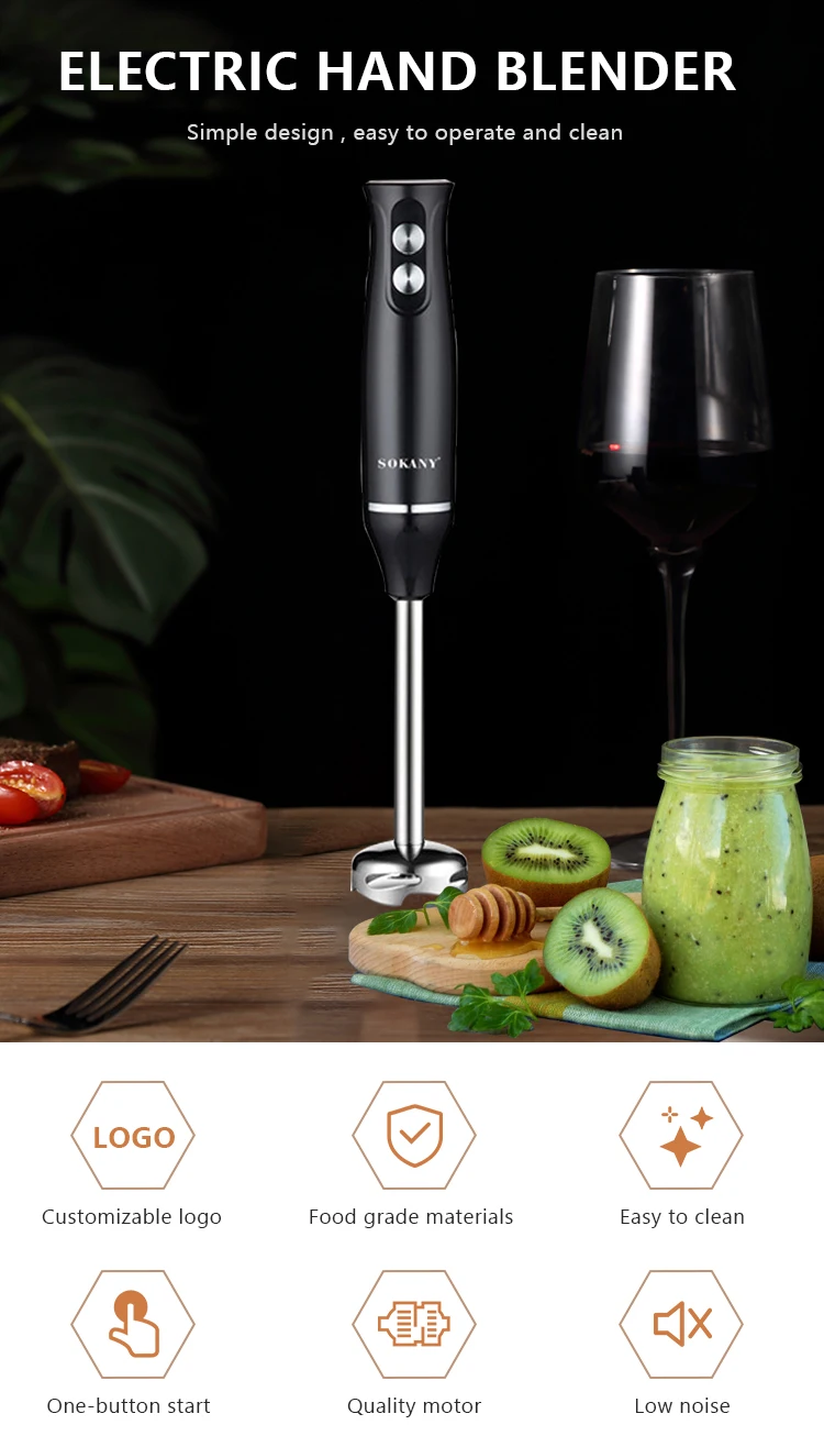 Hot Sale 500w Dc Motor Appliances Kitchen Electric Mini Hand Stick ...