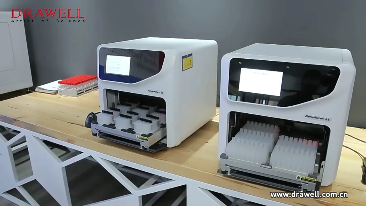 Drawell Generotex Laboratory Dna Rna Pcr Extraction 96 Well Nucleic ...