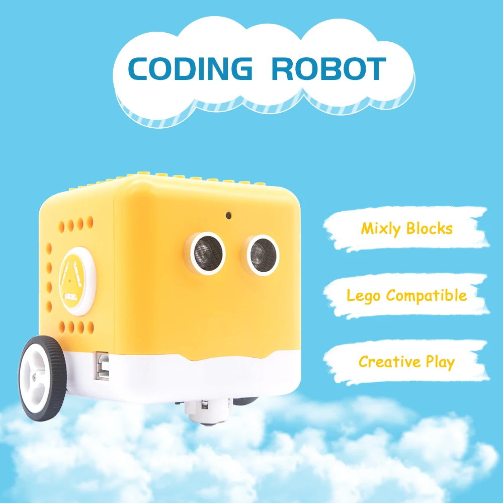 Kidsbits STEM Education - DIY Coding Robot Car Kit for Arduino