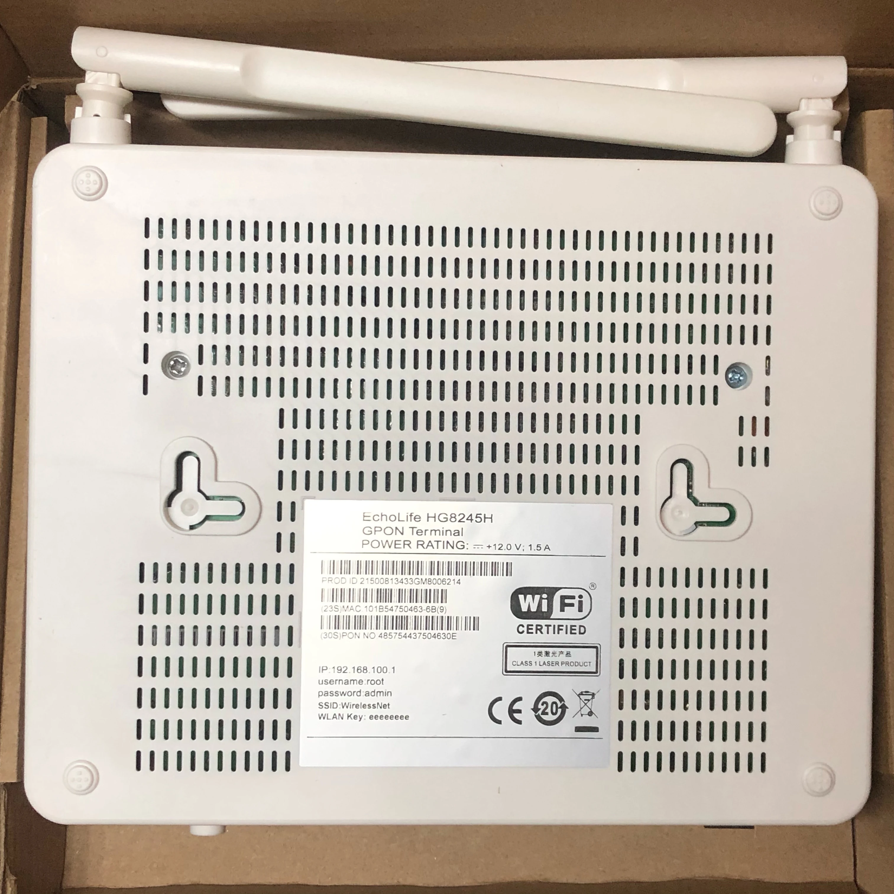 Low Prices Echolife Hg8245h Gpon Onu Router Gpon Ont Hg8245h English ...