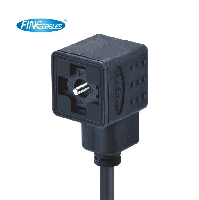 精细din 43650 2针母2 + Pe 3 + Pe A B C型电磁阀连接器 - Buy 电磁阀连接器,阀连接器,阀连接器murr ...