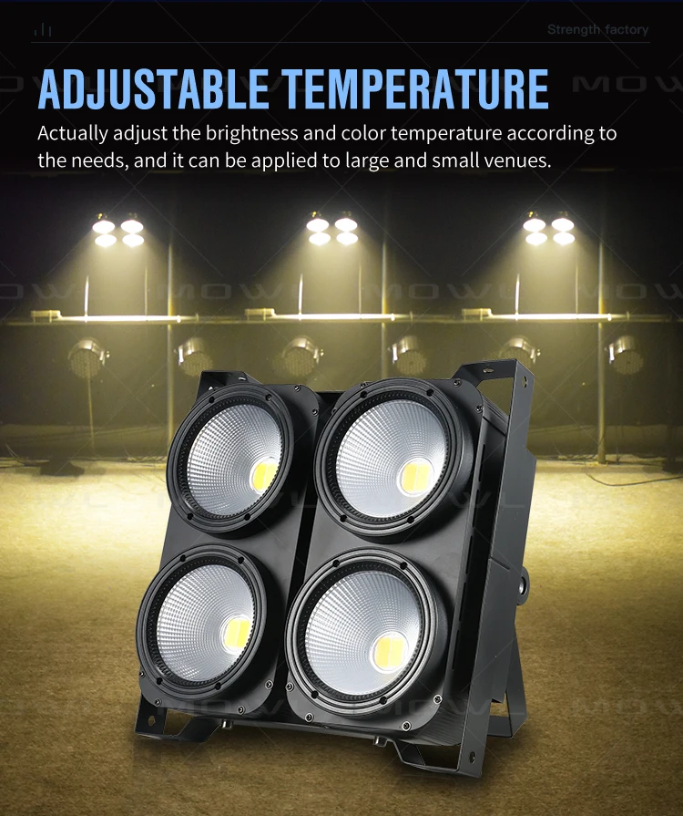 MOWL 4x100w 4 Eyes LED Blinder for Theater & Studio Lighting