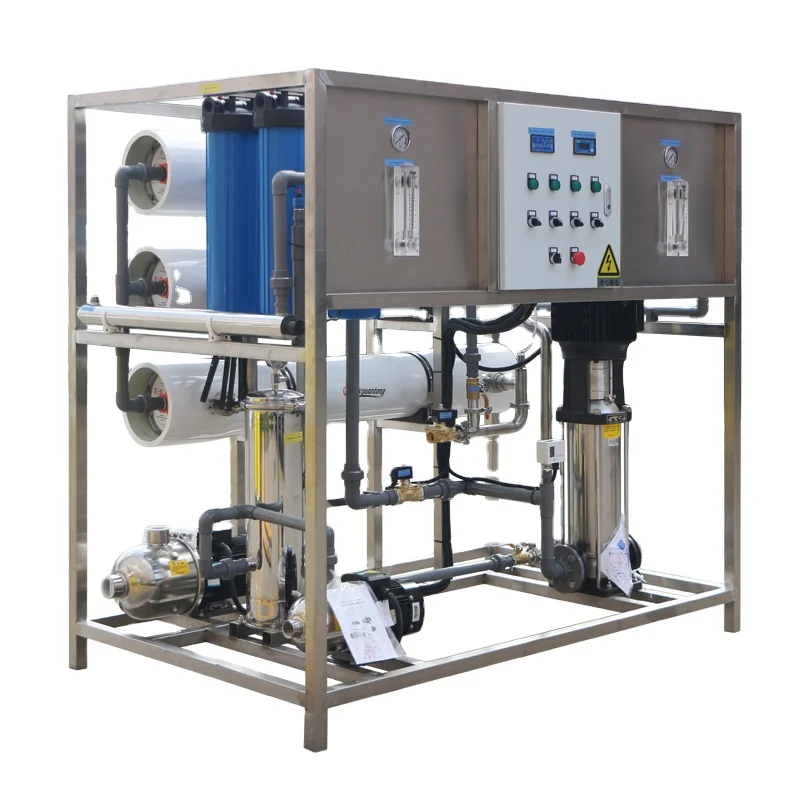 3t/H Drinking Water Reverse Osmosis RO System Water Treatment Plant ...