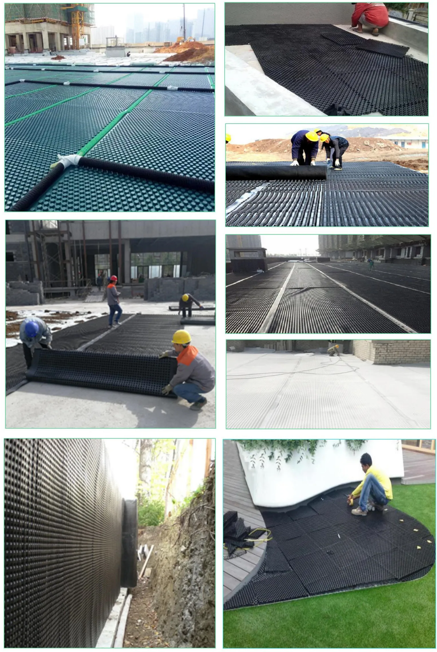 HDPE Waterproofing Drainage Mats for Efficient Drainage