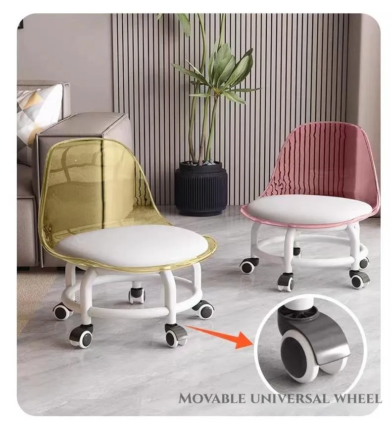 Simple Modern Living Room Plastic Acrylic Transparent Pu Leather ...