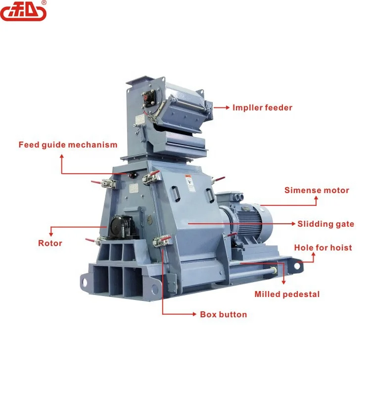 Poultry Farms Feedmill Manufacturing Machine 3TPH Chicken Feed Making Plant