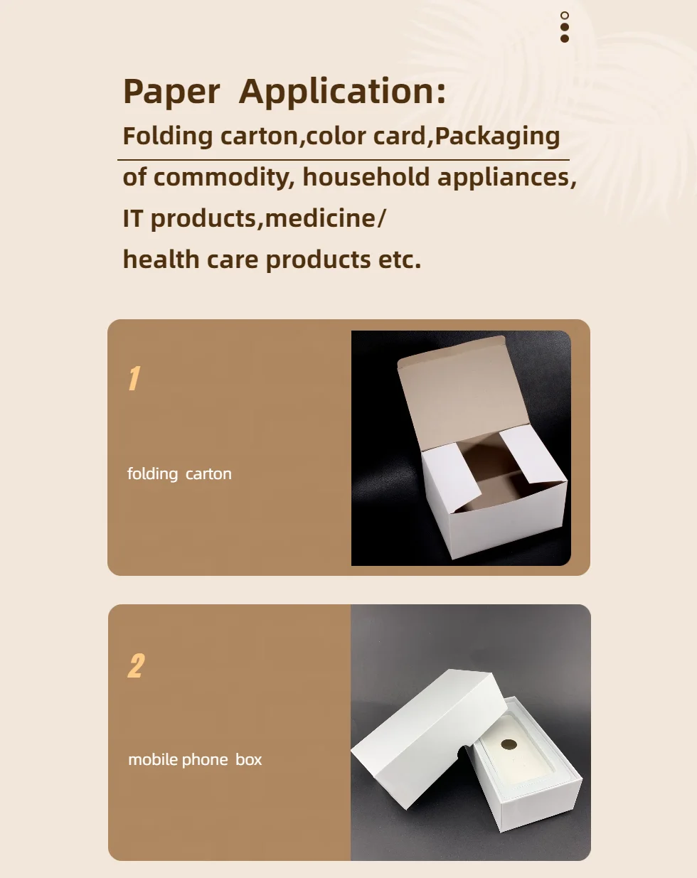 High Stiffness Clay Coated Kraft Back (CCKB) 200-500gsm