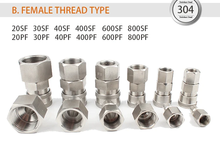 Impa 351322 Air Coupler Quick-connect Stainless Steel 304 Sh Ph Sm Pm ...