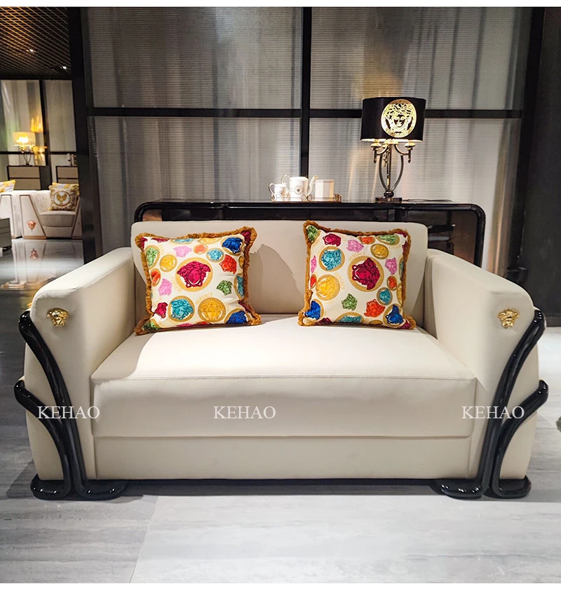 Versaces Design Sofa Set - Modern Luxury for Living Room