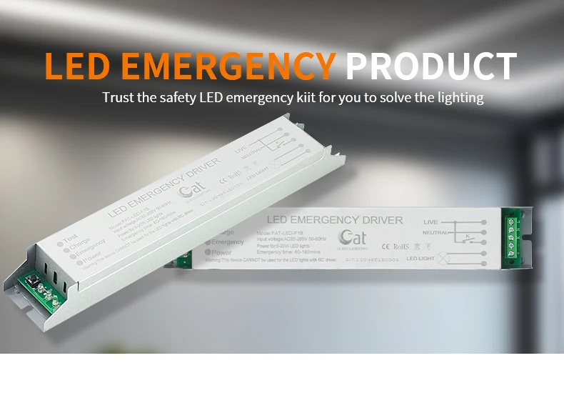 18W 20W LED Linear Light LED Tube Light GU10 MR16 Emergency Power ...