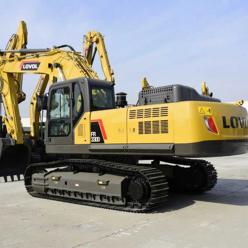 Hanpei Construction High Power High Performance China Brand Large Excavator Fr330d 33ton ...