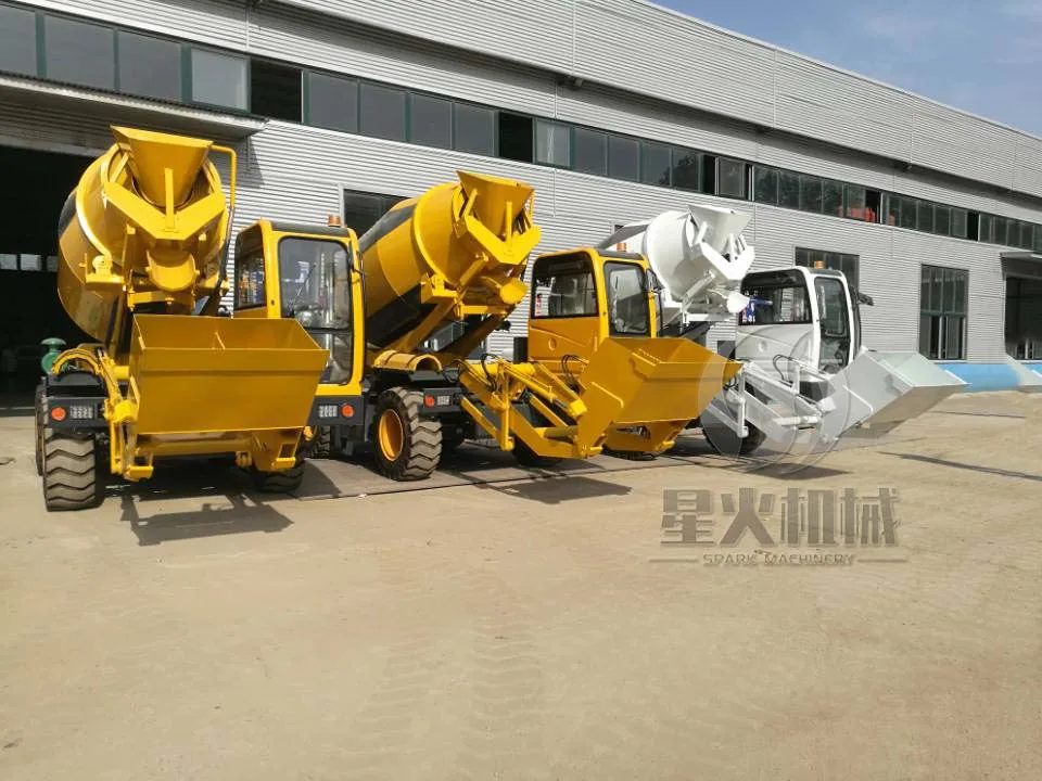 Drum Concrete Truck 3.5 Cubic Meter - Self Loading Mixer