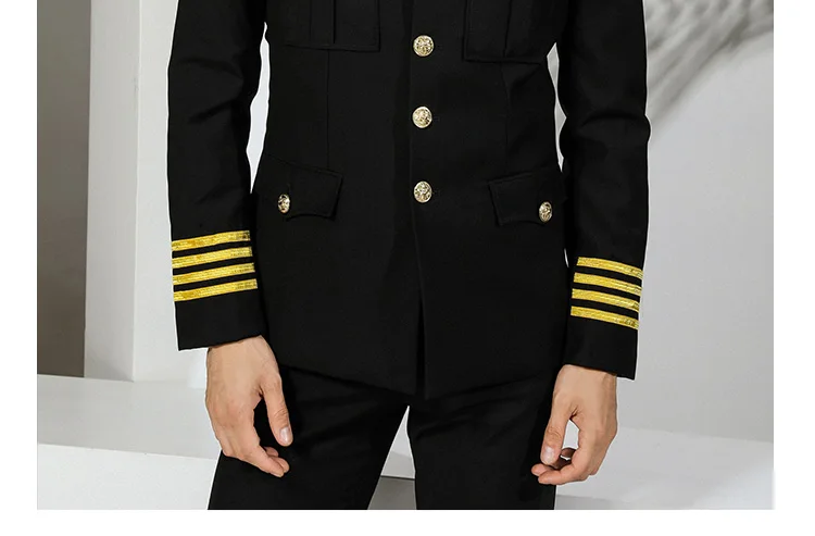 Captain Seaman Professional Uniform Security Guard Business Clothing ...