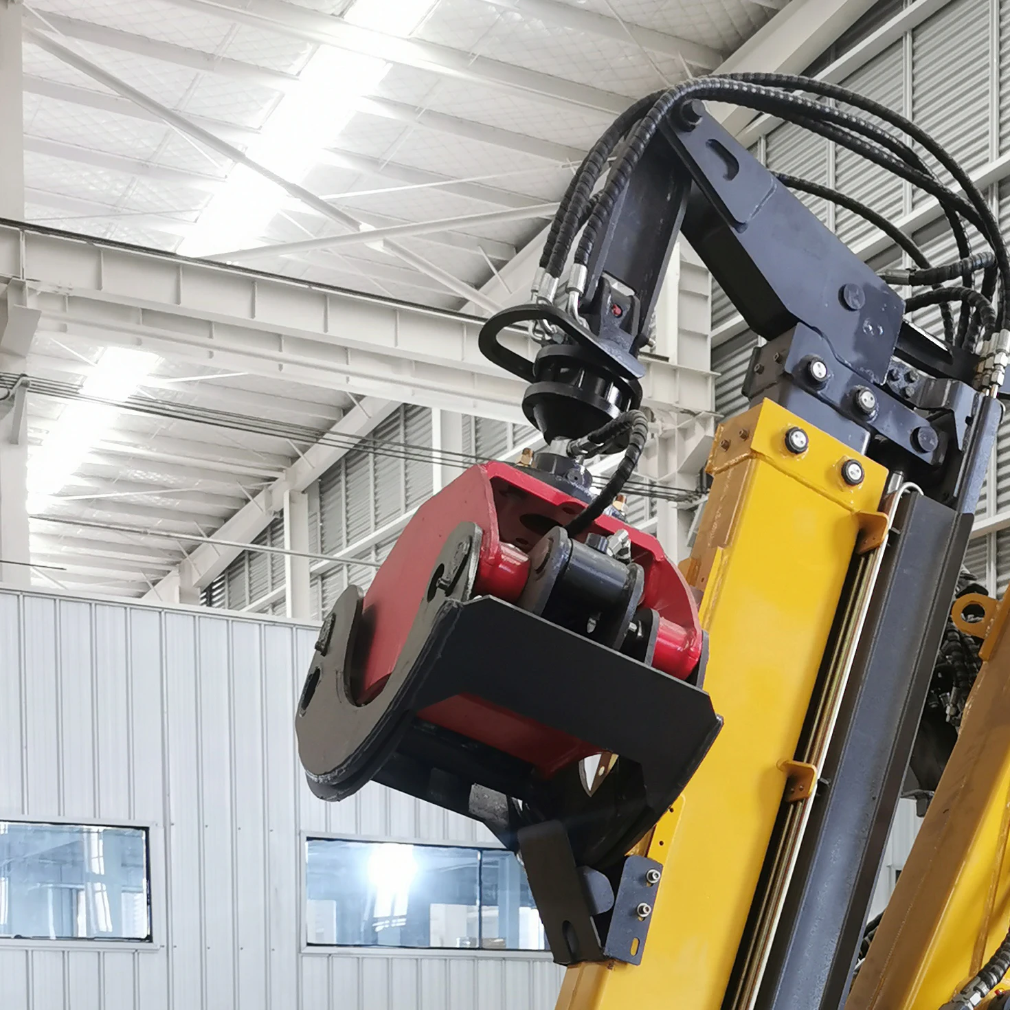 0.6 Tons 800kg Small Timber Crane Log Manipulator For Sale Good Bamboo ...