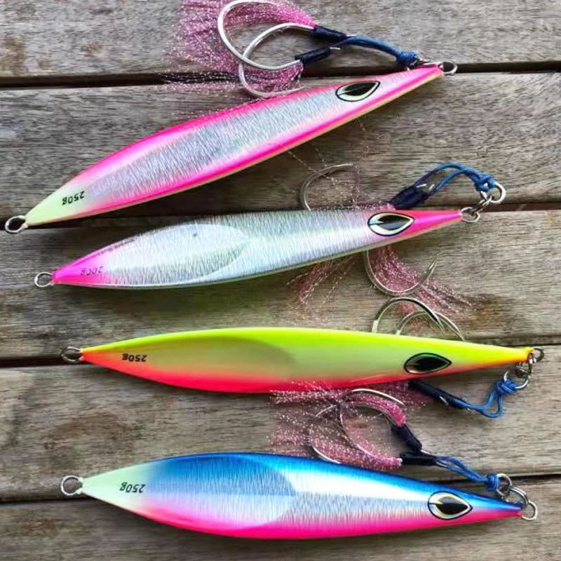 Wholesale Fishing Lures - Metal Jigs for Octopus & Mackerel